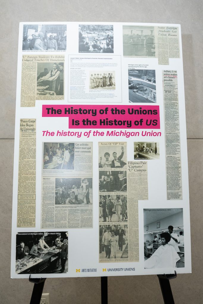 The Visual History of the Unions Exhibit - University Unions